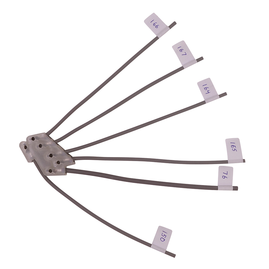 82-87 Power Window Switch Pigtail, 2-Button, 6 Terminal