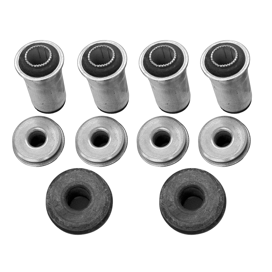 58 Chevrolet Full Size Car Rear Suspension Bushings Kit, 10 pcs