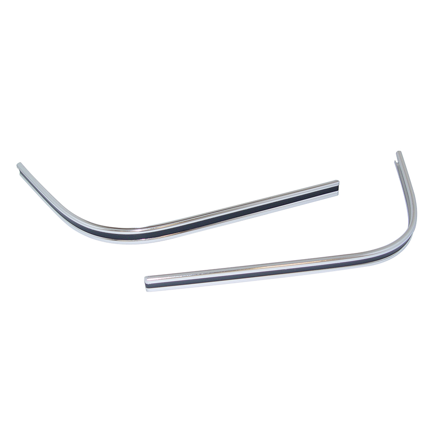 66 Chevrolet Impala 1/4 Panel Trunk Corner Moldings- LH & RH