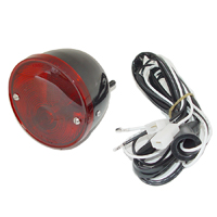 60-66 Stepside Tail Light Assembly, LH or RH, Black